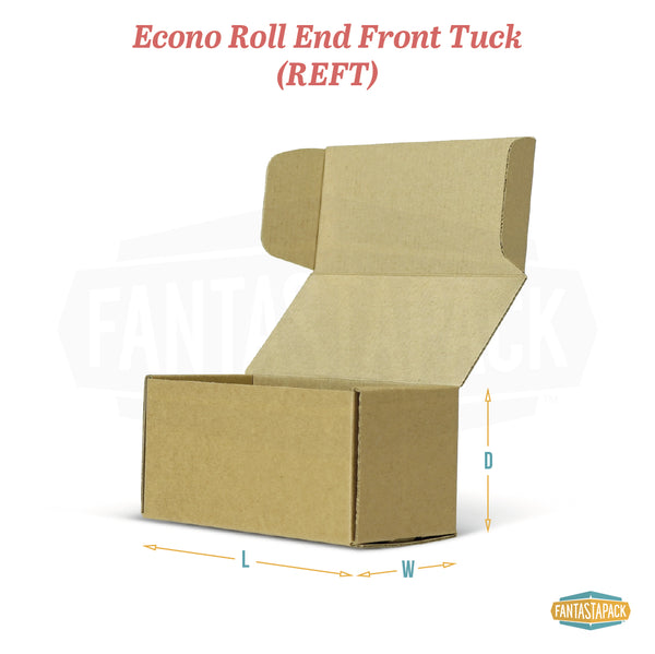 Affordable Custom Mailer Boxes | Econo Roll End Front Tuck (REFT) Box ...