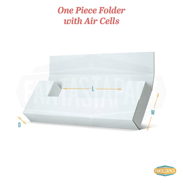 One Piece Folder with Air Cells - Shipper - Fantastapack