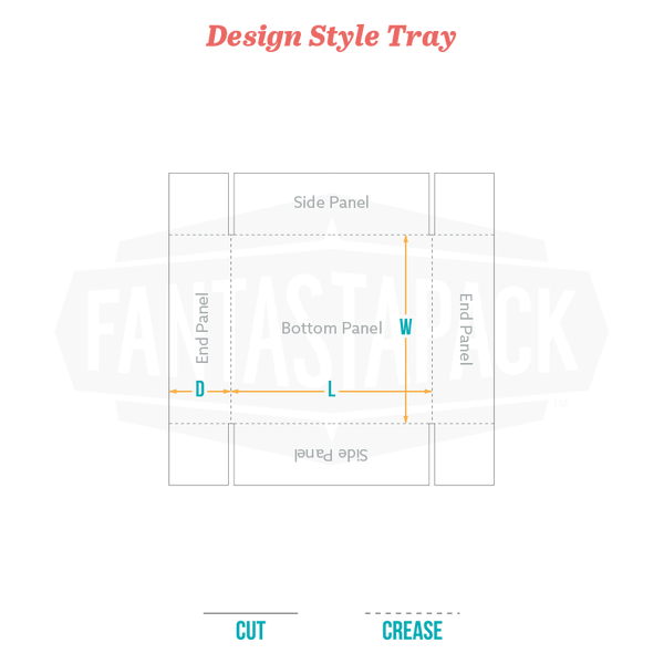 Design Style Tray - Warehouse Storage - Fantastapack