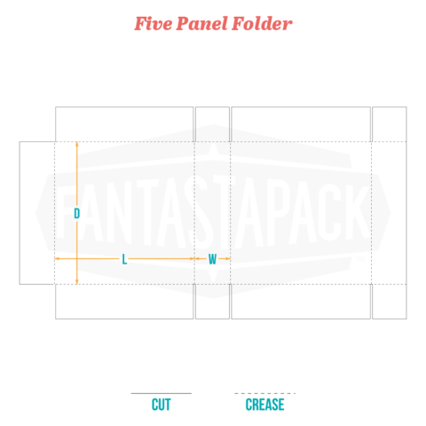 Five Panel Folder (5PF) - Shipper - Fantastapack