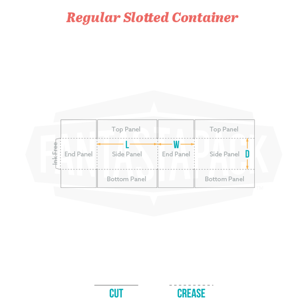 Regular Slotted Container (RSC) - Shipper Boxes - Fantastapack