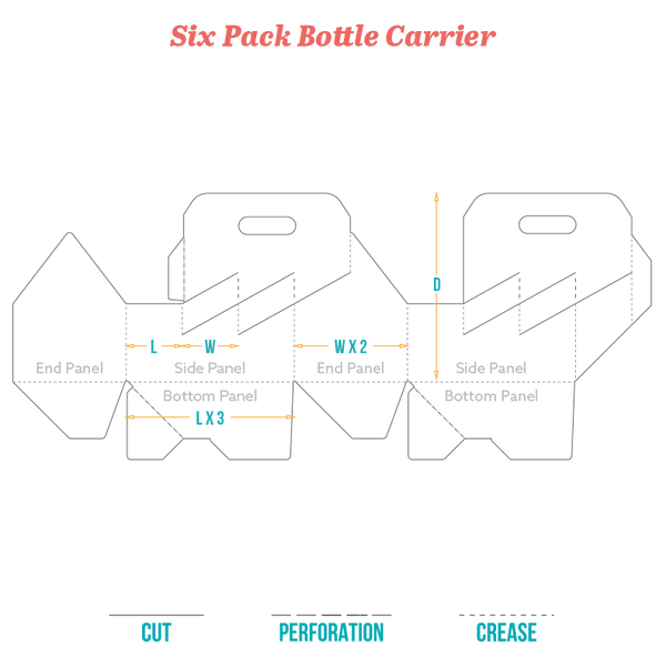 Six Pack Bottle Carrier - Fantastapack