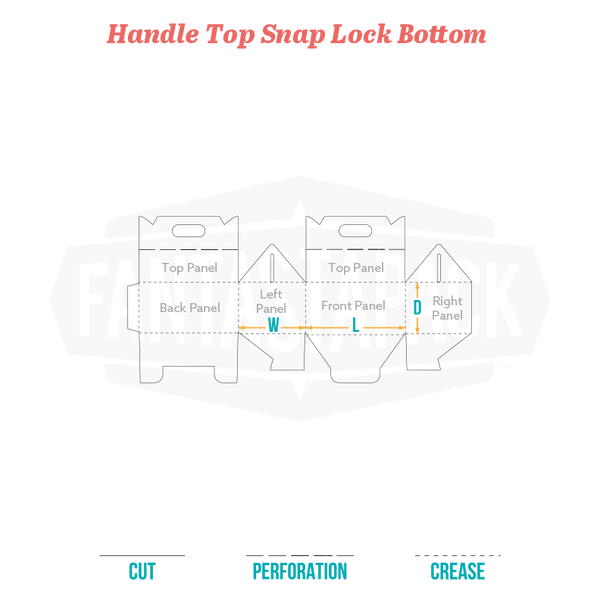 Snap Lock Gift Tote - Fantastapack